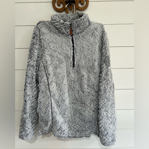 Simply Southern | Tops | Simply Southern Gray Fleece Hoodie | Poshmark